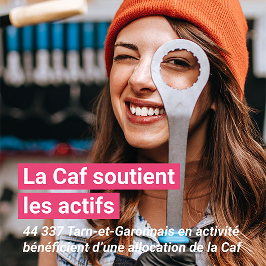 CAF - La Caf soutient les actifs